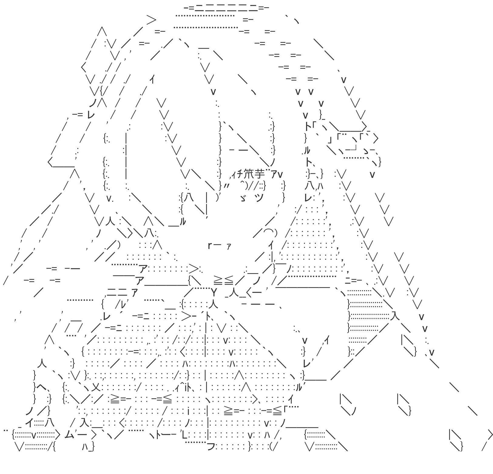 アナスタシア01(基本・バストアップ) | AAHub - スマホ対応のアスキーアートビューアー