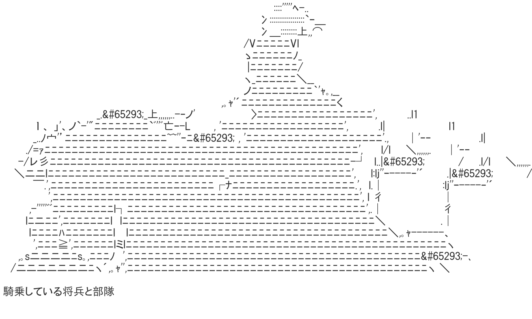 人間・モブ02（世界史・ファンタジー） | AAHub - スマホ対応のアスキーアートビューアー