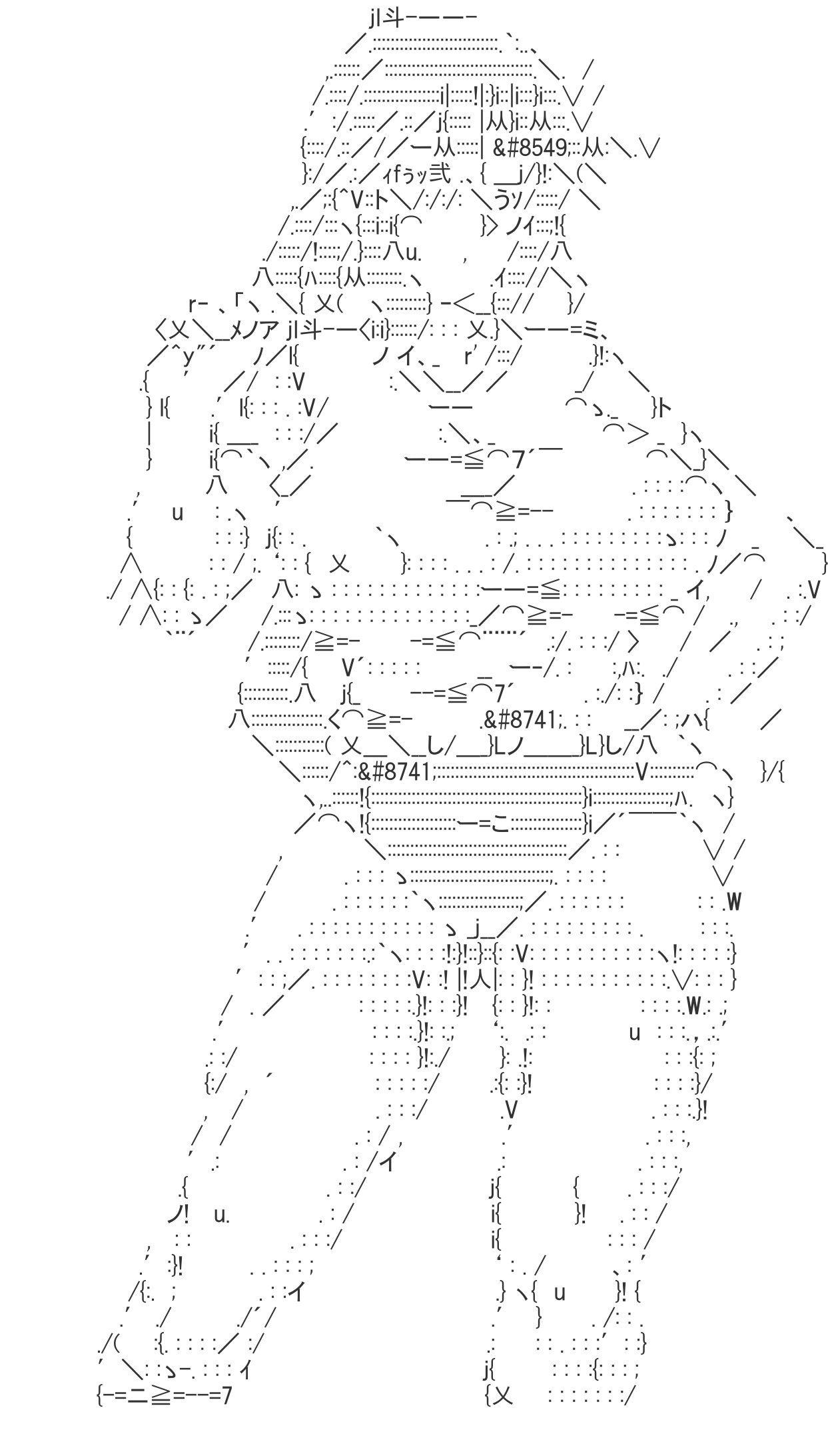 織斑千冬R18・02（着衣プレイ） | AAHub - スマホ対応のアスキーアートビューアー