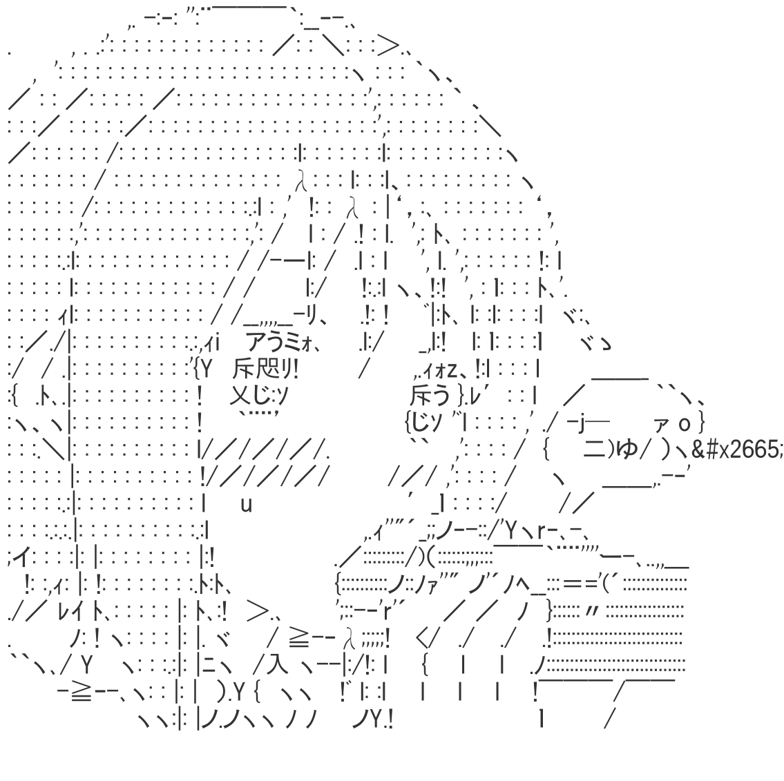 美樹さやかR18・02（前戯・本番・事後） | AAHub - スマホ対応のアスキーアートビューアー