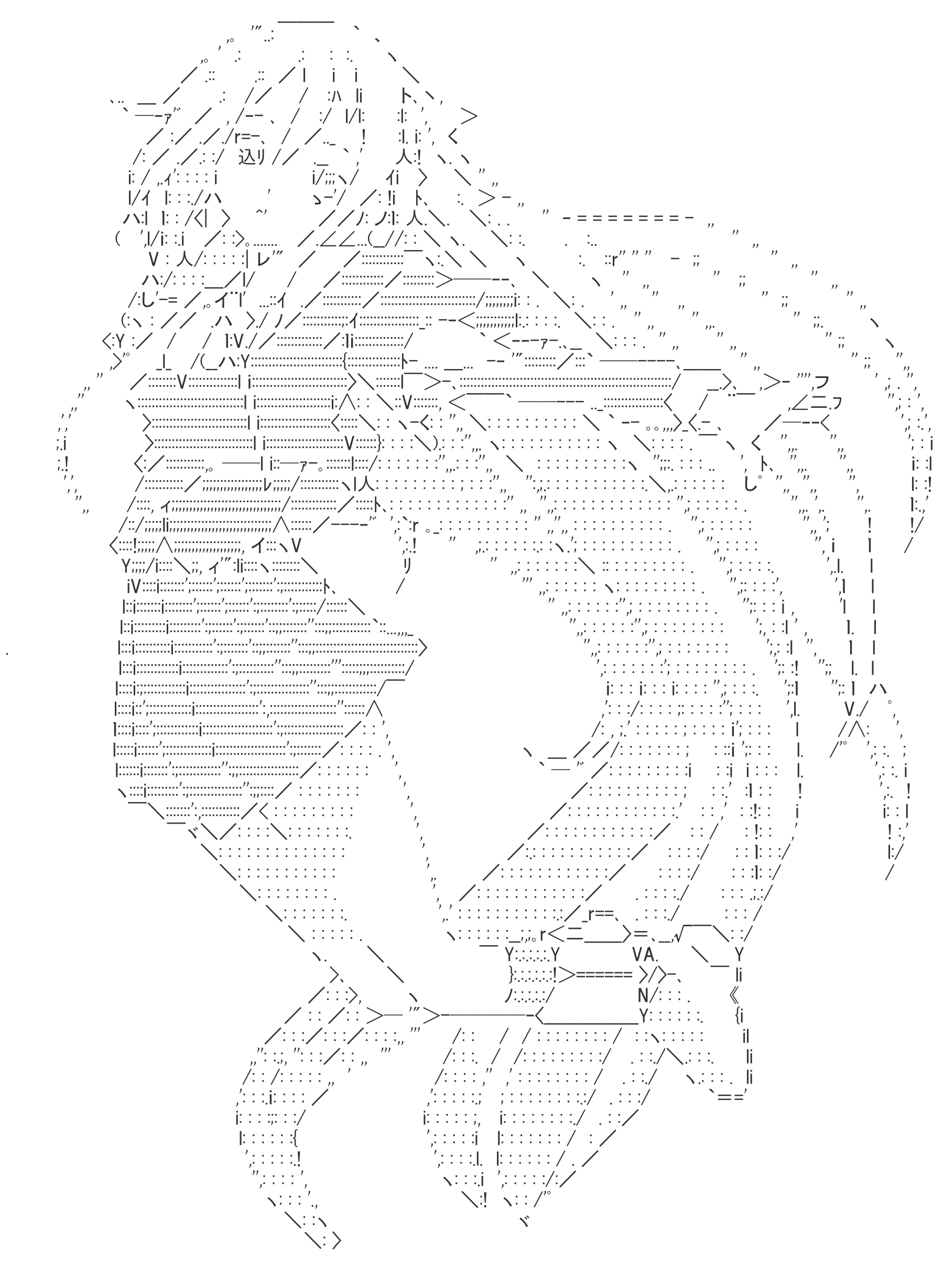 イア（IA）01（基本） | AAHub - スマホ対応のアスキーアートビューアー