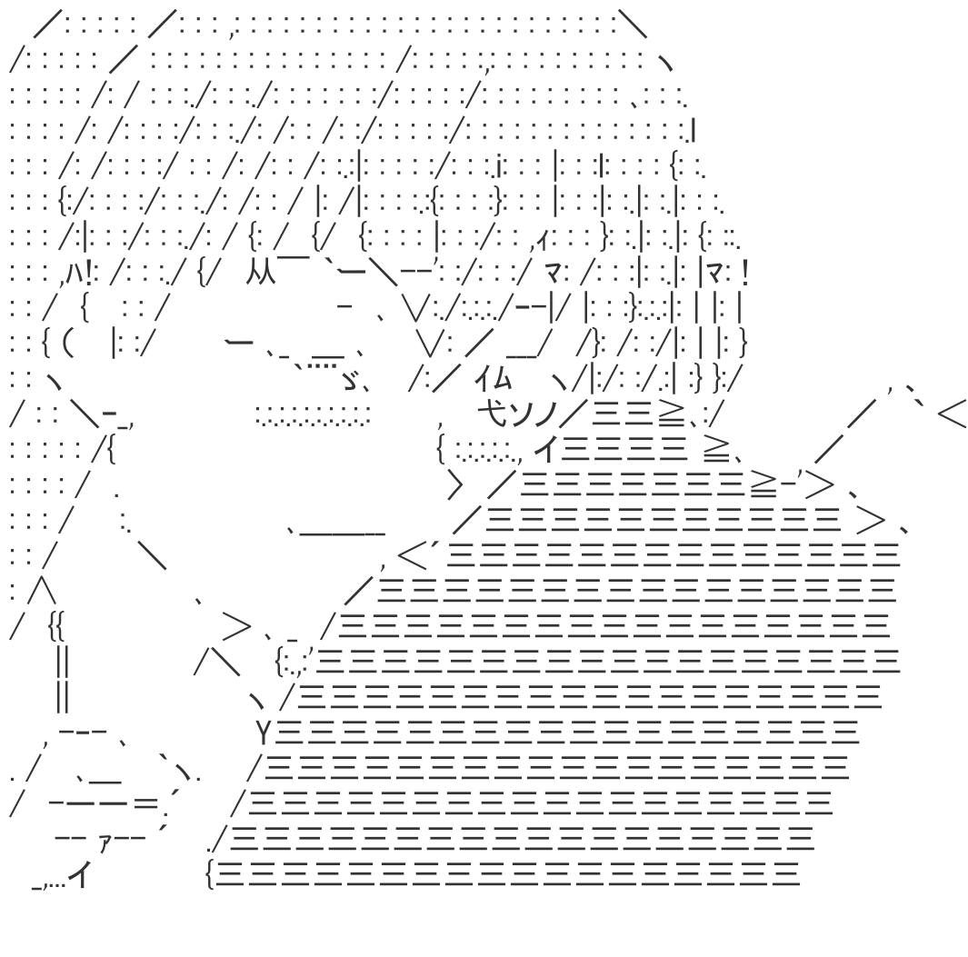 御坂美鈴R18・01（着エロ・全裸） | AAHub - スマホ対応のアスキーアートビューアー