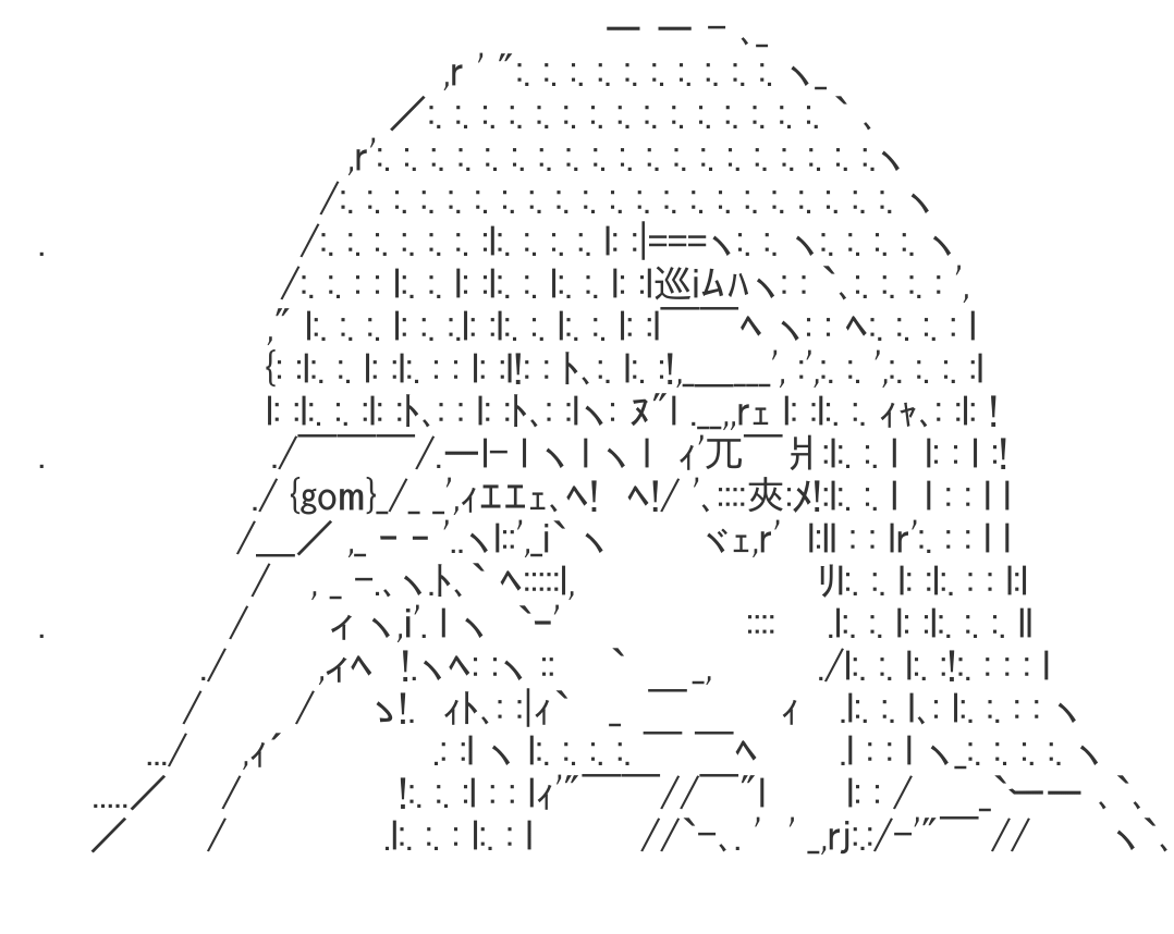 桂ヒナギクR18・01（半裸・全裸） | AAHub - スマホ対応のアスキーアートビューアー