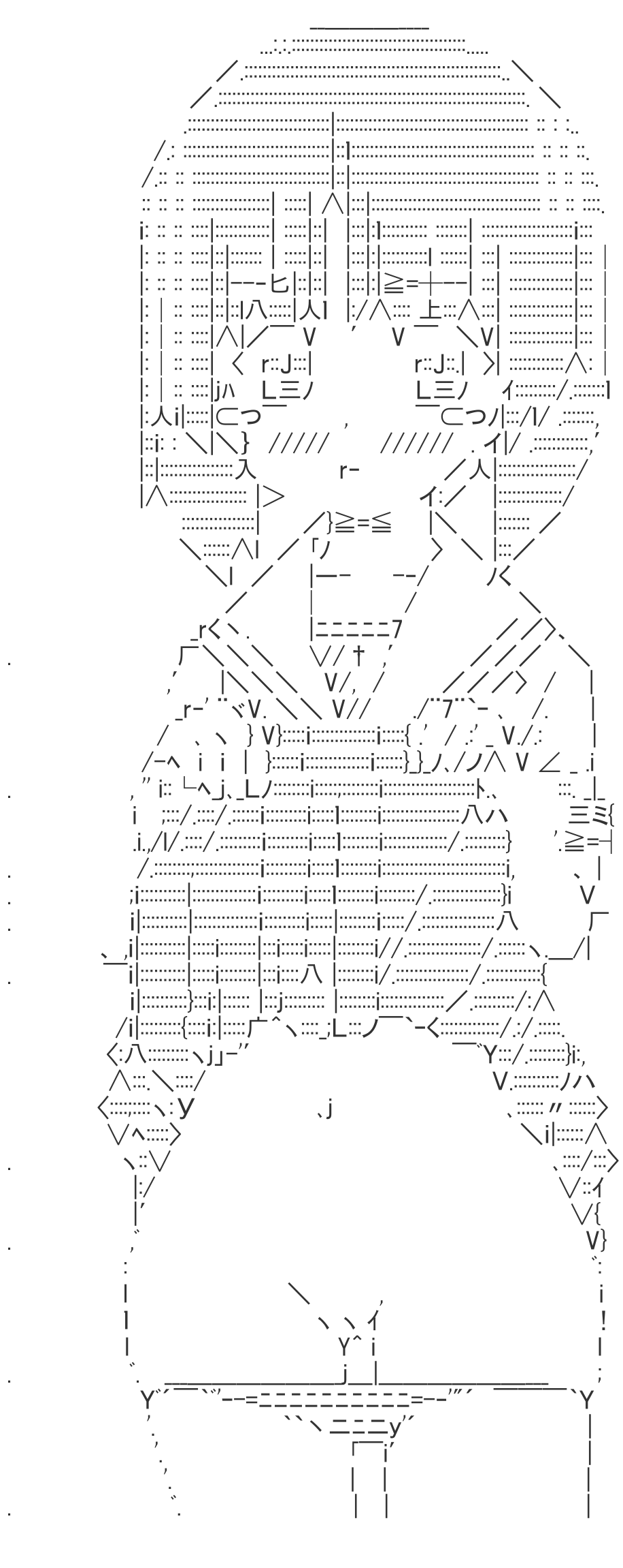 西住みほ02（R18） | AAHub - スマホ対応のアスキーアートビューアー