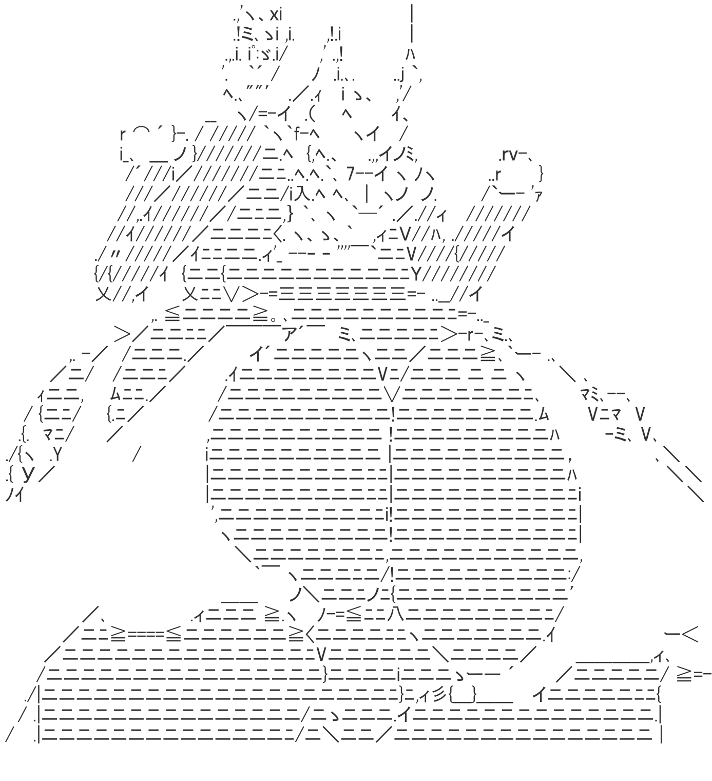 殺生院キアラR18・01（基本） | AAHub - スマホ対応のアスキーアートビューアー