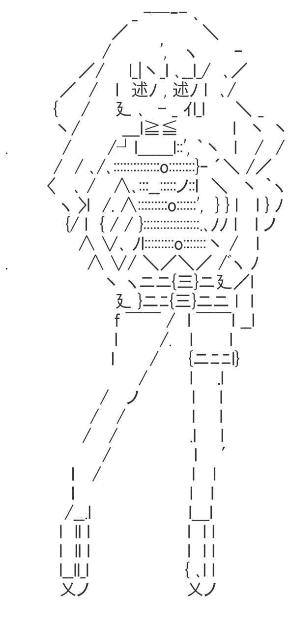 霧島兄妹 | AAHub - スマホ対応のアスキーアートビューアー