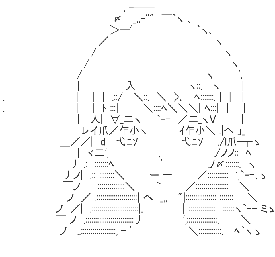 星井美希01（基本） | AAHub - スマホ対応のアスキーアートビューアー