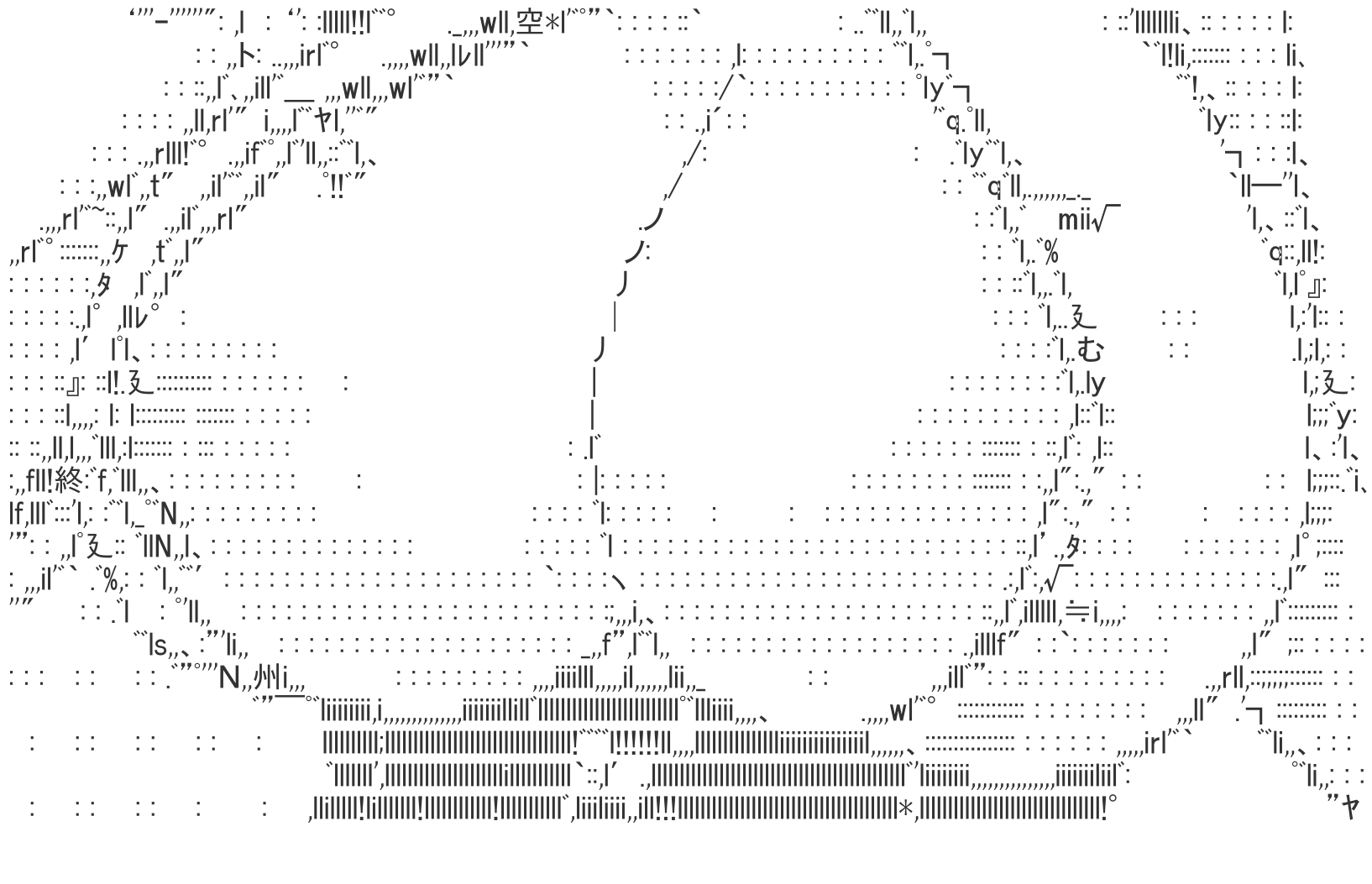 巴マミR18・01（魔法少女） | AAHub - スマホ対応のアスキーアートビューアー