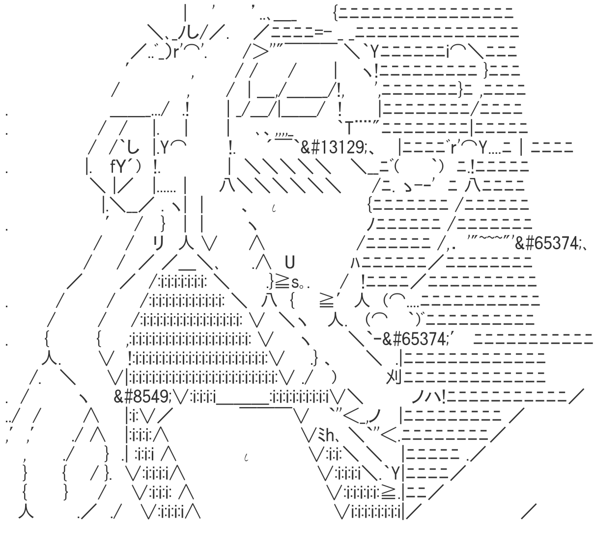 四条貴音R18・02（前戯・本番） | AAHub - スマホ対応のアスキーアートビューアー