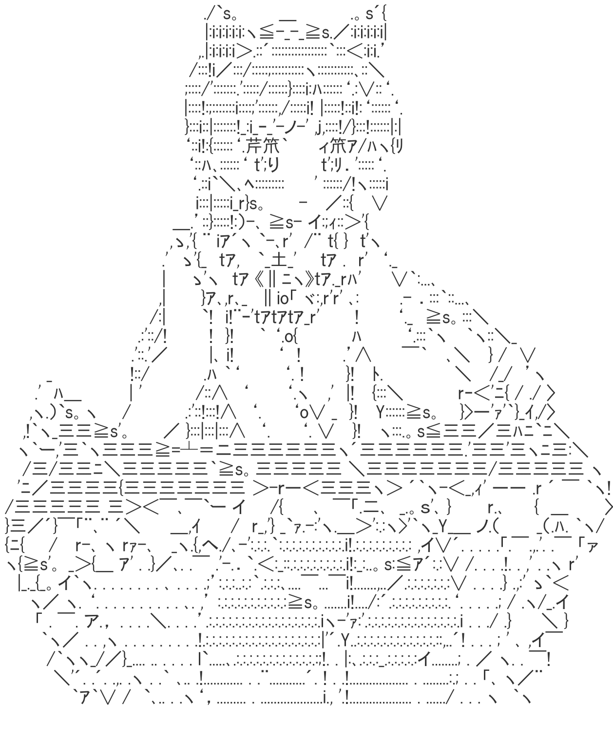 五更瑠璃・黒猫03（R18） | AAHub - スマホ対応のアスキーアートビューアー