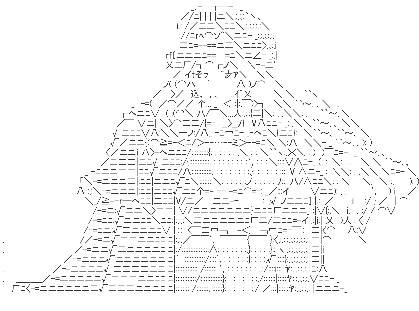 Last Origin | AAHub - スマホ対応のアスキーアートビューアー