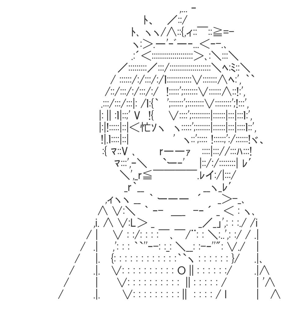 風間レヴィ | AAHub - スマホ対応のアスキーアートビューアー